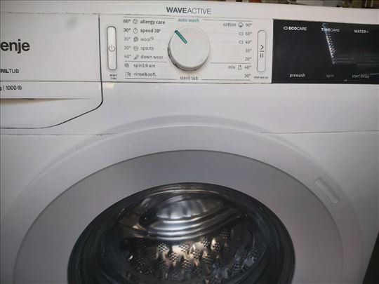 Gorenje veš mašina 7kg 1000 obrtaja