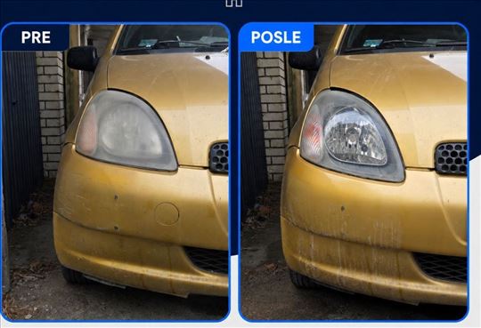 Profesionalno Poliranje farova; Na vašoj Adresi!