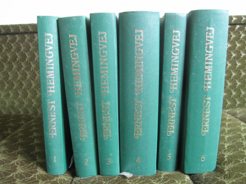 ERNEST HEMINGVEJ ODABRANA DELA U 6 KNJIGA