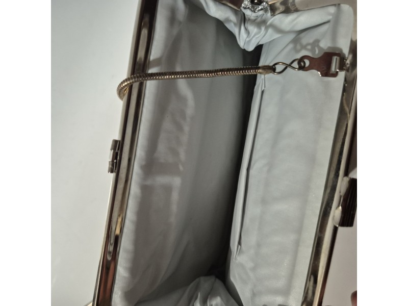 vontage silver torbica
