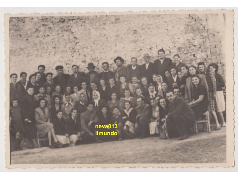 Stara FOTOGRAFIJA - Sm.Palanka,1953g.prvi V f,organizac