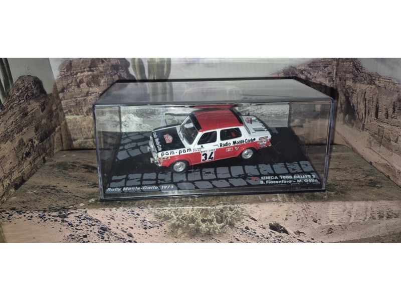 Ixo Altaya Simca 1000 Rally Monte Carlo (1973) 1:43