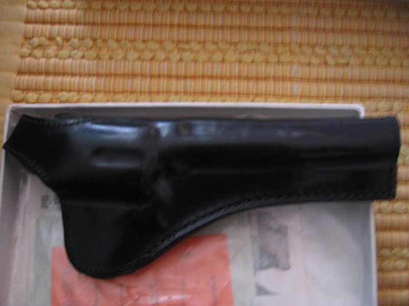 KOŽNA FUTROLA ZA REVOLVER, NOVA, RUČNI RAD!