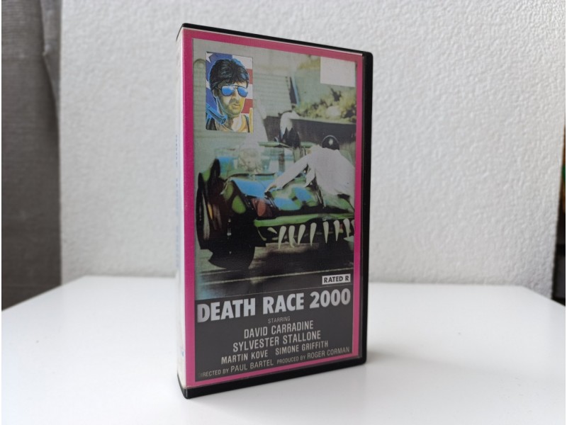 Death Race 2000 - Silvester Stalone - VHS - RETKOOO