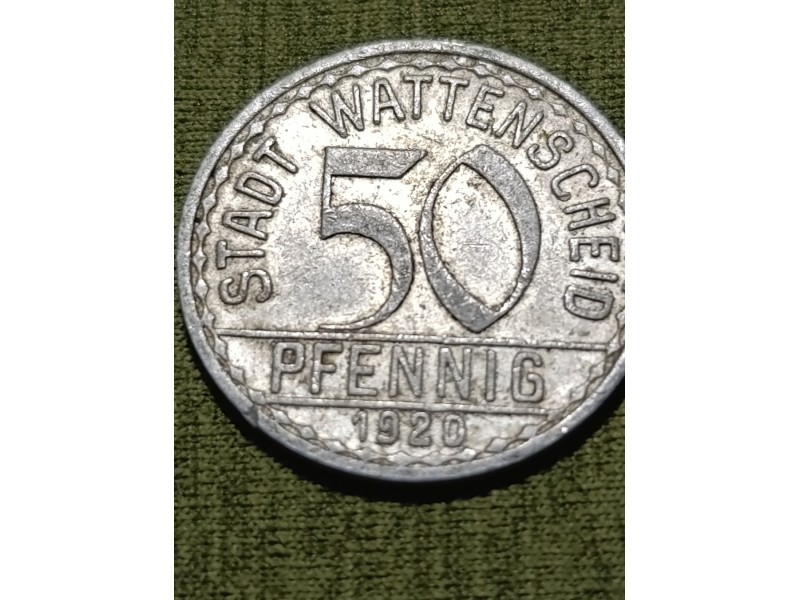 50 pfeninga iz 1920 Nemacka