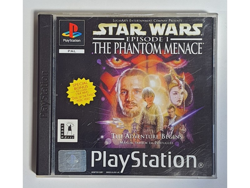 PS1 - Star Wars: Episode I The Phantom Menace [UK]