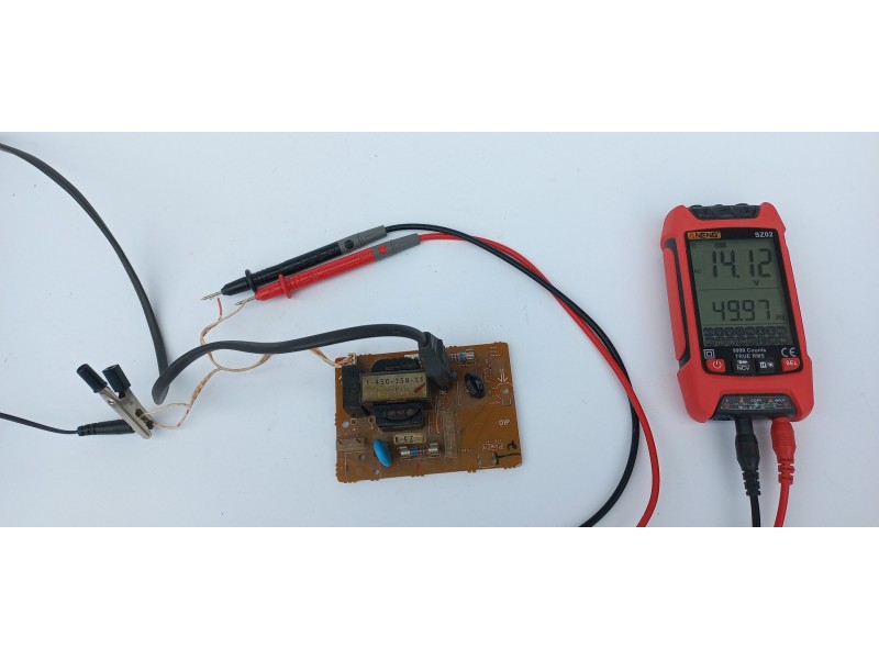 Transformator 14V modul (MULTIMETAR TEST)