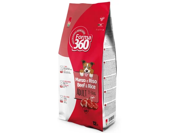 Pet360 Superpremium granule za odrasle pse - govedina Benessere Forma 360 12kg 8059796470032