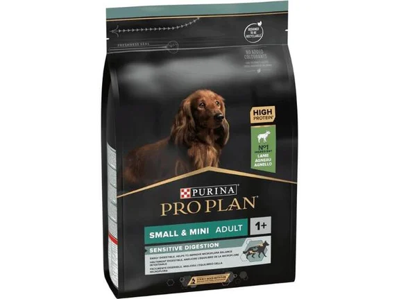 Purina Pro Plan Dog Small/Mini Adult Sensitive Digestion Jagnjetina - 3 kg
