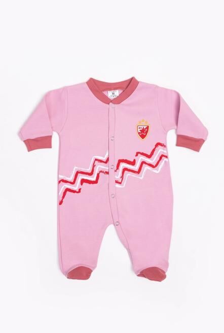CRVENA ZVEZDA BEBI ZEKA DUG RUKAV 24 - ROZE VEL. 62