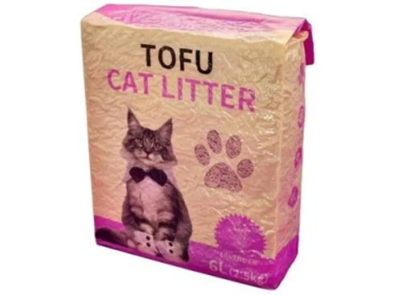 Tofu Pesak za mačke Cat litter lavender