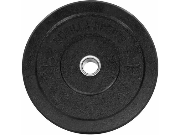 GORILLA SPORTS Olimpijski bumper teg HI-TEMP (10 kg)