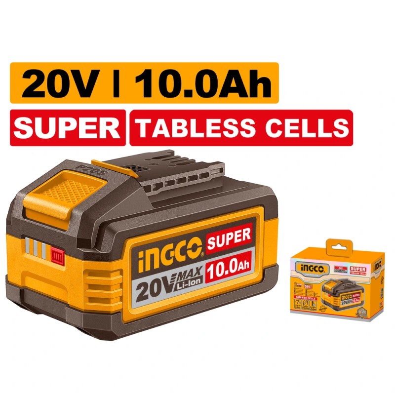 Lithium-ion baterija 20V 10.0Ah SUPER INGCO FBLI2129