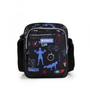 GABOL TORBICA NA RAME 2 L -0,13 KG TRAINING - CRNA