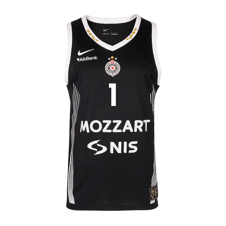 Dečiji dres "KK Partizan 2025/26" C.JONES, crni