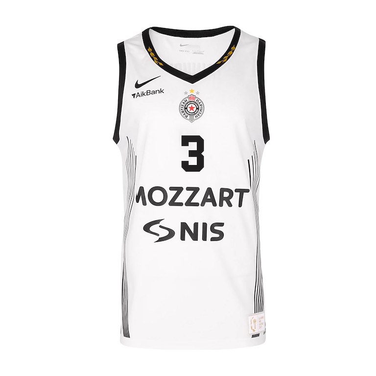 Dečiji dres "KK Partizan 2025/26" MUURINEN, beli