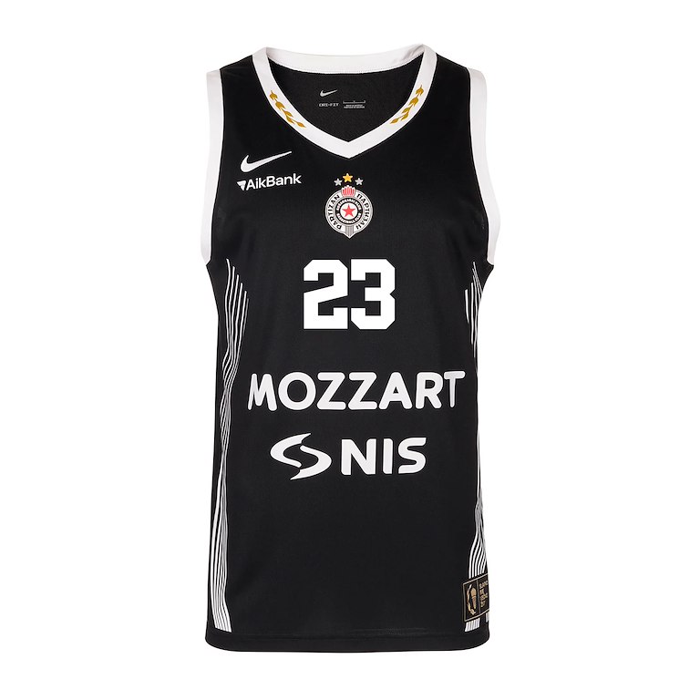 Dres "KK Partizan 2025/26" JEKIRI, crni
