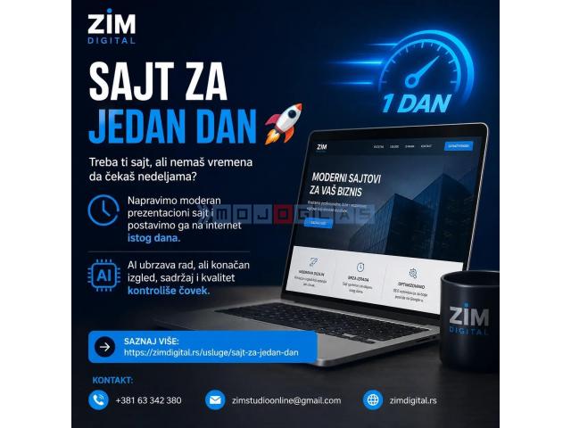 SAJT ZA JEDAN DAN