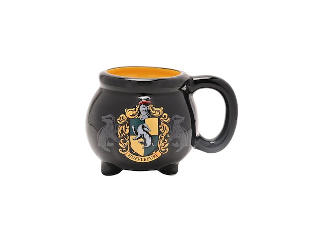 Šolja - Harry Potter, Back to Hogwarts, Cauldron, Hufflepuff, 600 ml