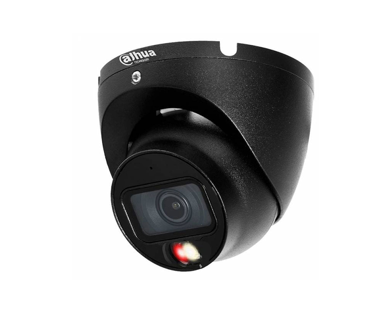 DAHUA IPC-HDW1639TP-A-IL-0280B-S6-BLACK 6MP Entry Smart Dual Light Fixed-focal Eyeball Network kamera