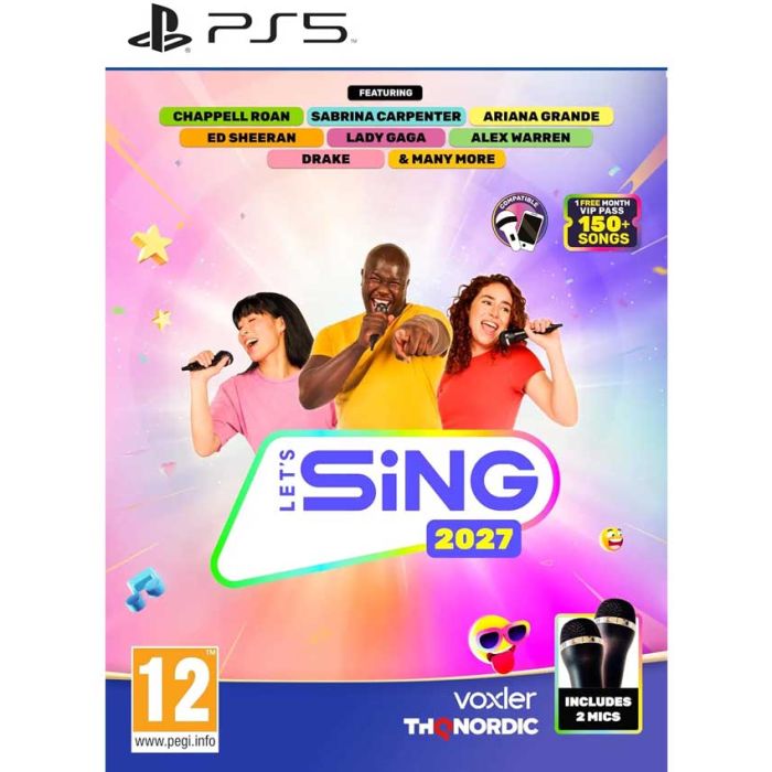 PS5 Lets Sing 2027 - 2 Mic Bundle