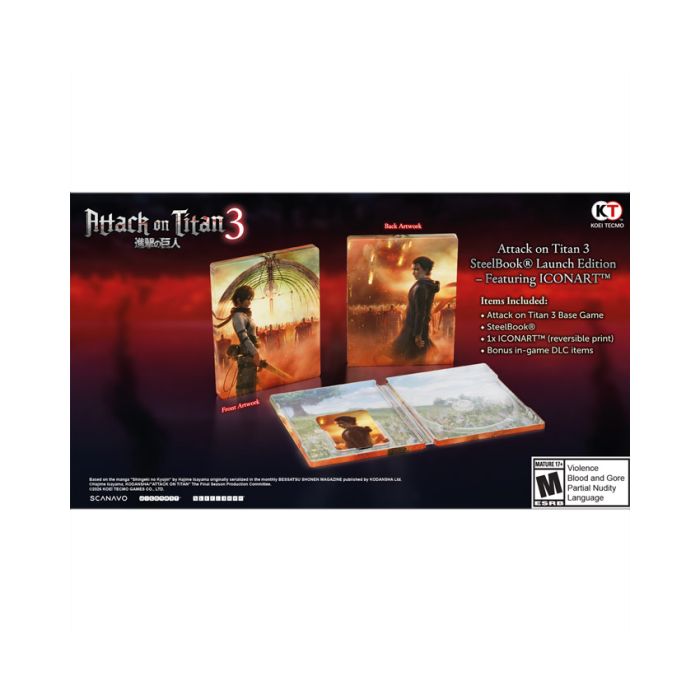 PS5 Attack on Titan 3 - Launch Edition