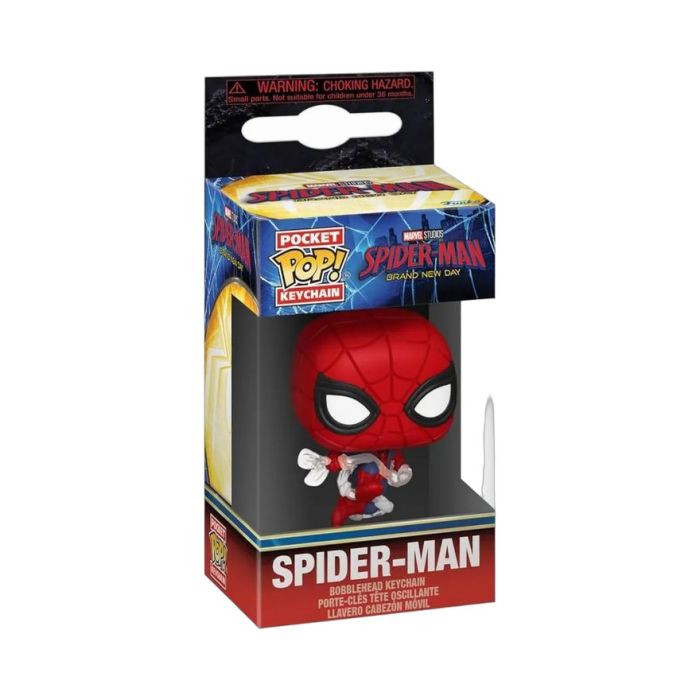 Privezak Funko POP! Keychain Spider-Man Brand New Day - Spider-Man