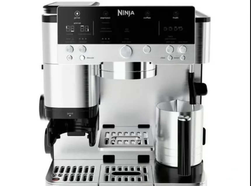 Aparat za kafu NINJA ES601E Luxe Café Premier/crna-siva