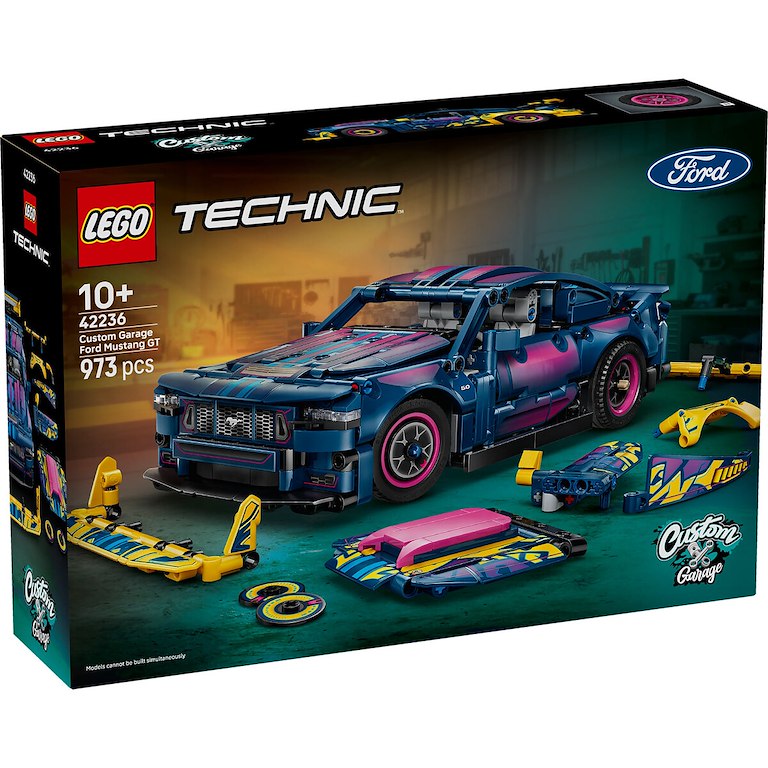 LEGO Prilagođeni Ford Mustang GT automobil 42236ID: EK000880264