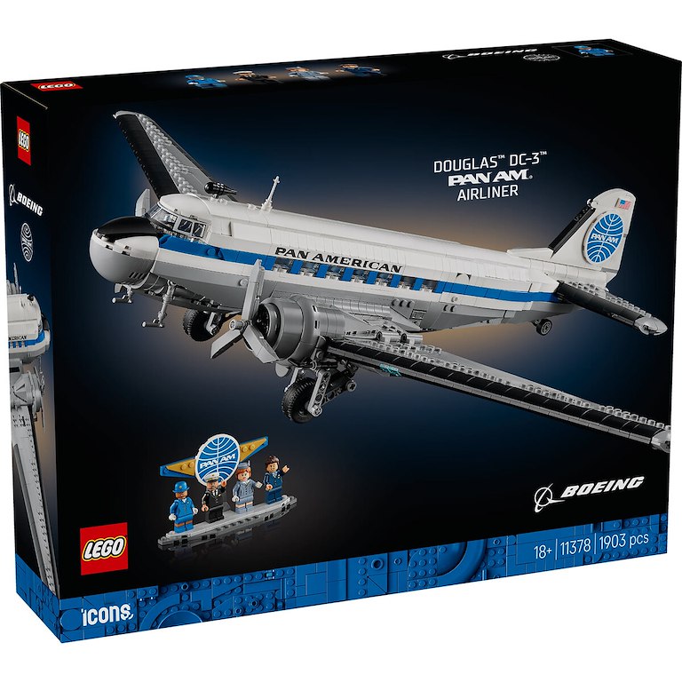 LEGO Douglas™ DC-3™ PAN AM® putnički avion 11378ID: EK000880246