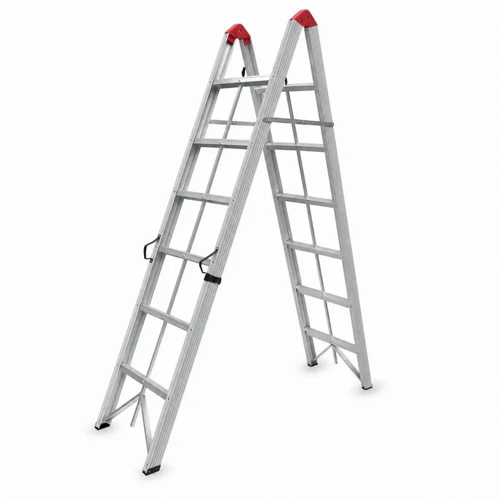 SuperStep Duple Sklopive Štapne Alu Merdevine 2x6 218cmID: EK000881768