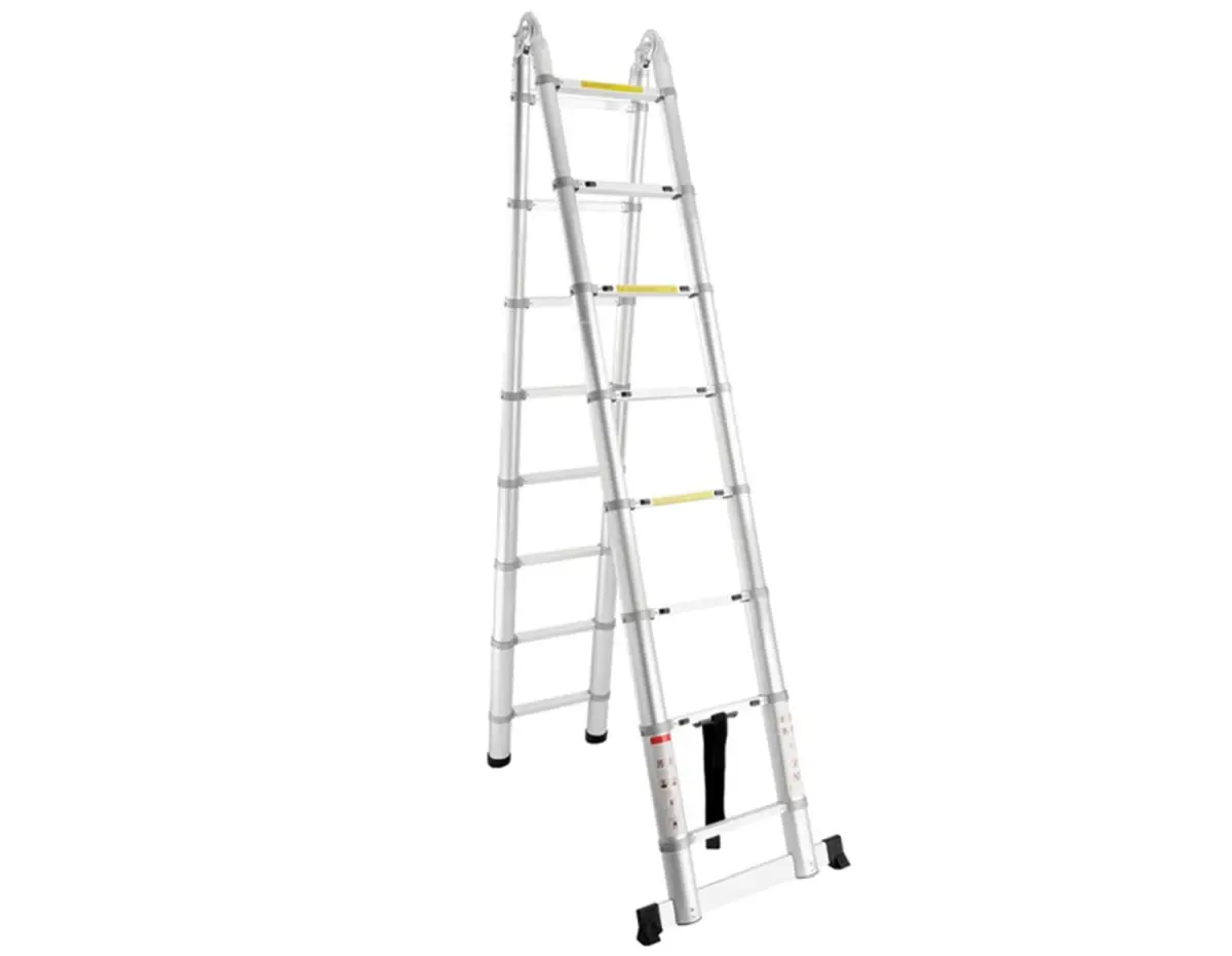 SuperStep Duple FULL Aluminijumske Teleskopske Merdevine 2,5+2,5mID: EK000881918