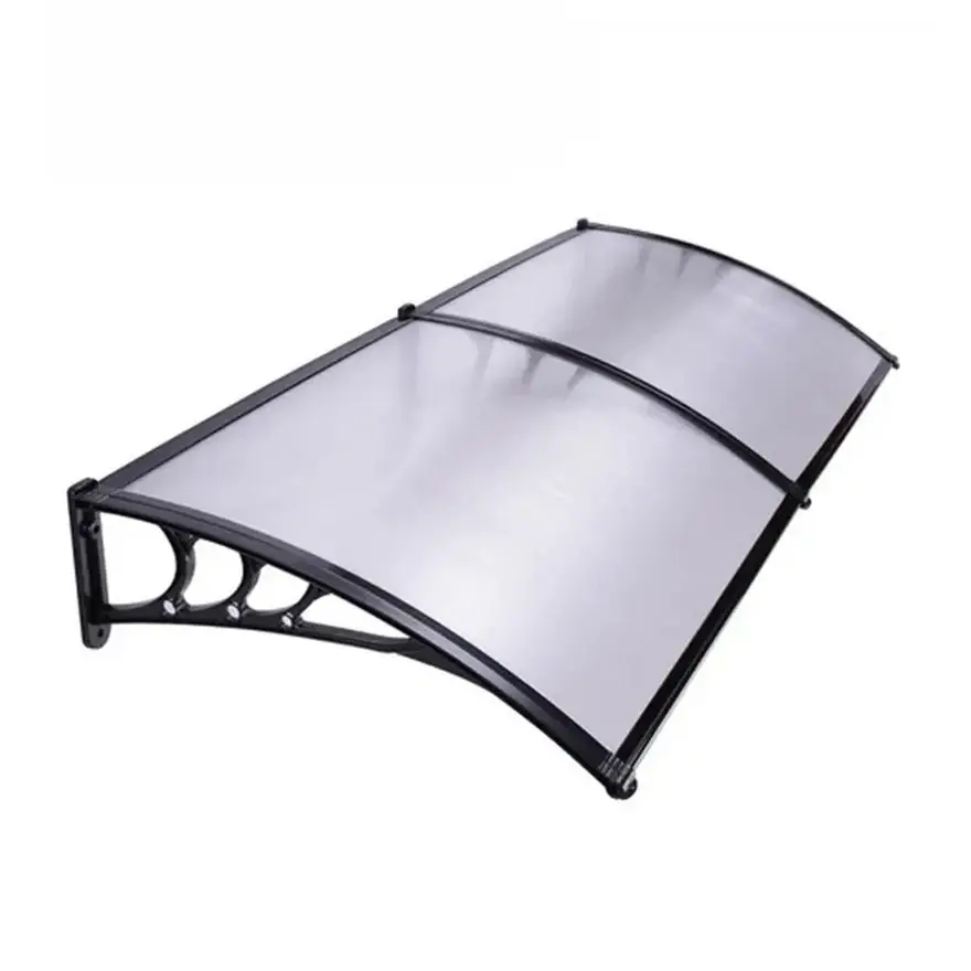 Nadstrešnica 240x100 Crna Providna 5mm LeksanID: EK000881894