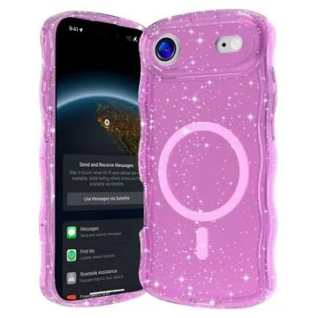IPHONE AIR WAVE-EDGE LASER GLITTER MAGSAFE CASE