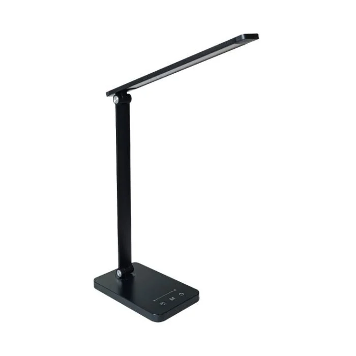 LEDVANCE OSRAM sklopiva stona LED lampa 6.5W sa satom crna