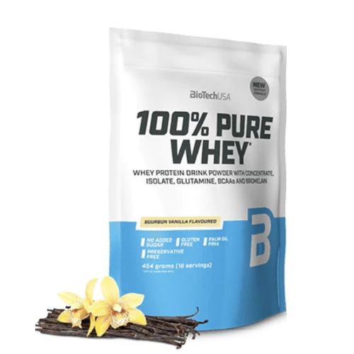 BioTechUSA 100% Pure Whey 900g Vanila burbon