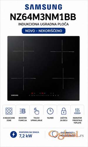 Samsung indukciona ugradna ploča