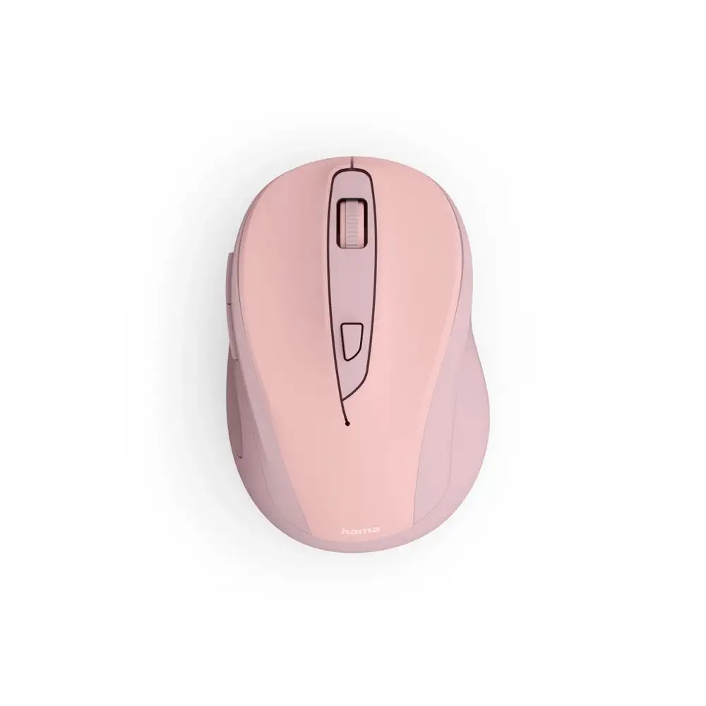 HAMA WM-400 opticki bezicni mis, 6 tastera, ergonomski pink