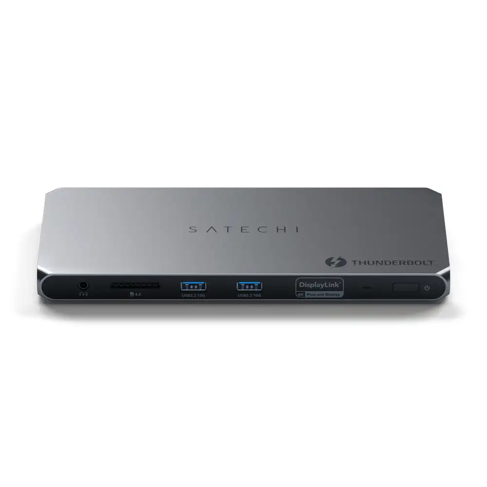 Satechi Thunderbolt 4 Multi-Display Docking Station - EU - sivi - ST-DT4MDM-EU