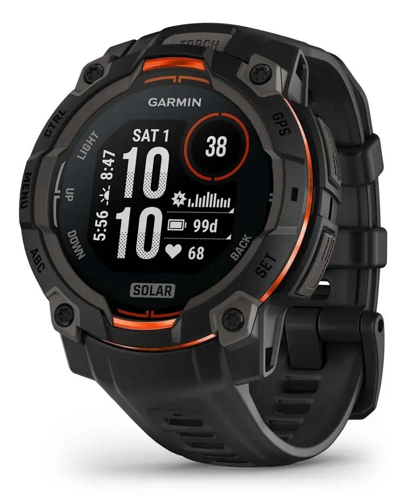 GARMIN Instinct 3 45mm Solar Black