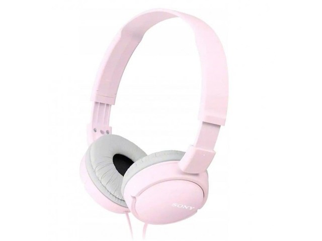 SONY MDR-ZX110APP ZICNE SKLOPIVE SLUŠALICE SA MIKROFONOM, SVETLO Roze