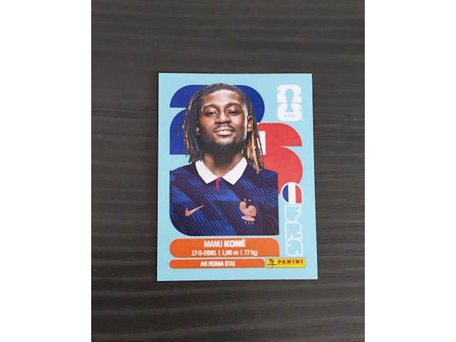 Panini FIFA 2026 USA FRA 11