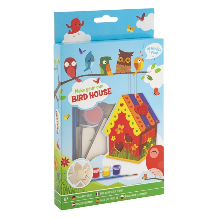 Set za izradu drvenih kućica za ptice