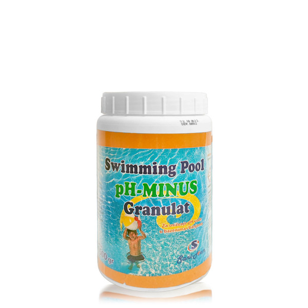 Swimming pool PH minus granule 1500 g