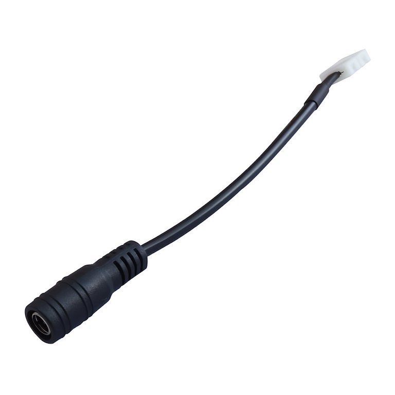 Priključni kabl za jednobojnu LED traku 8mm sa DC utikačem