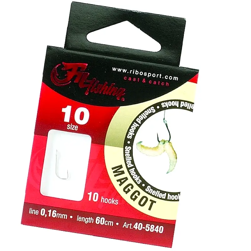Fil Fishing SNELLED MAGGOT 14 (40-5864)