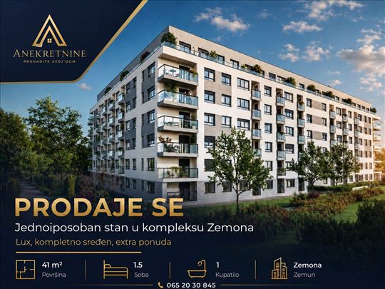 ZEMONA Banatska Lux 1.5 Stan 41,50 m² + g.m.