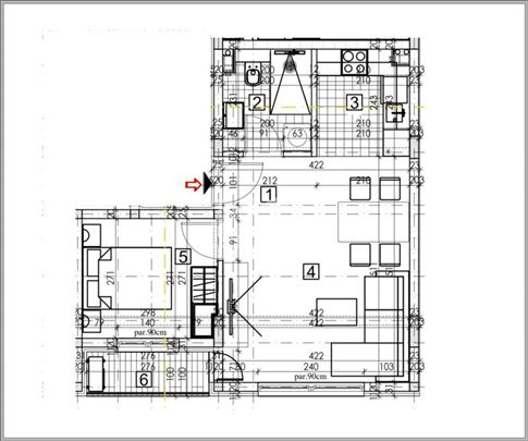 Moderan Stan u Izgradnji – Ledine, 42m2 ID#25624