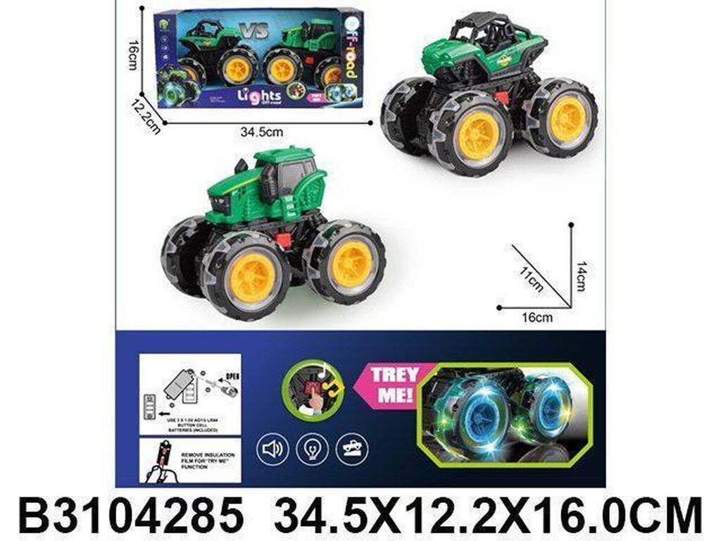 Monster Truck 428500 K – RC monster traktor sa LED efektima i 360°