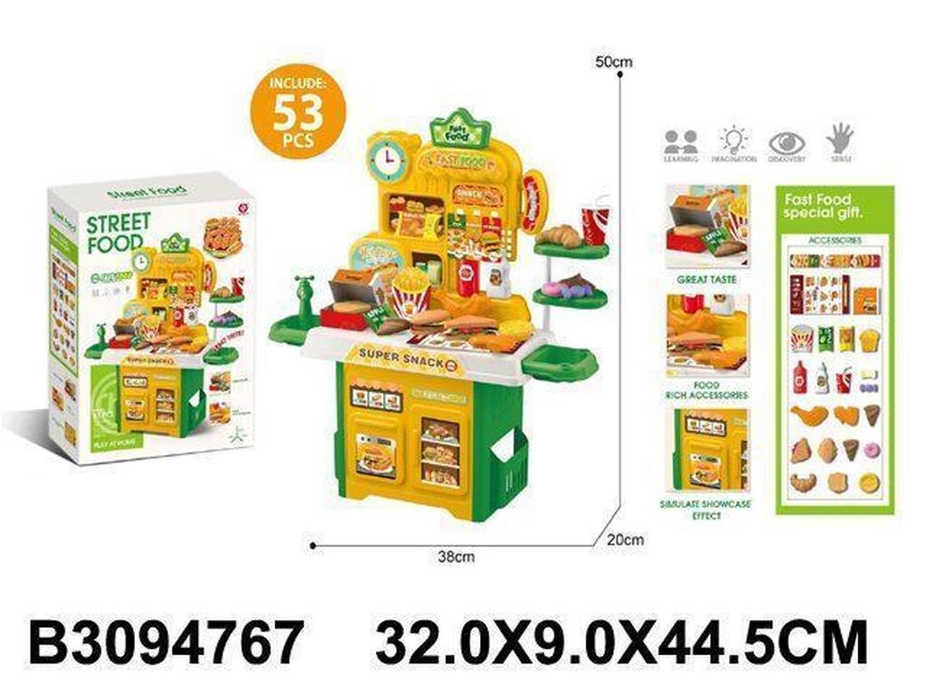 Kuhinja set 476703-K – igračka za decu Kreativni kuhinjski set za